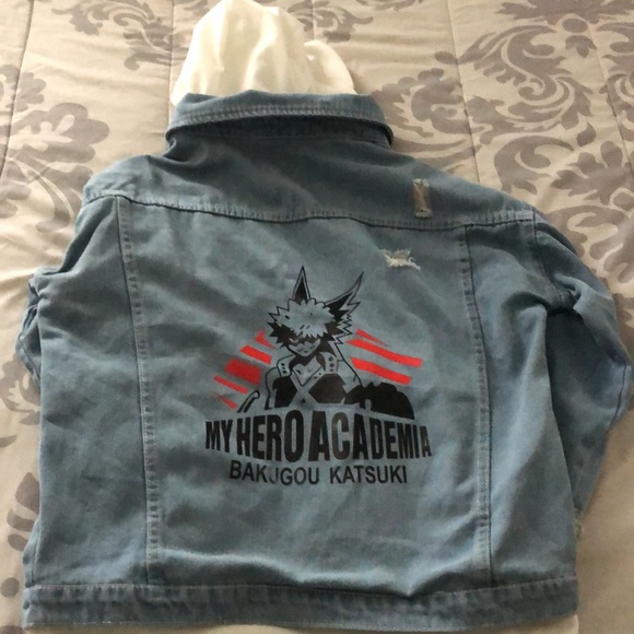 Jackets & Coats | My Hero Academia Denim Jacket | Poshmark